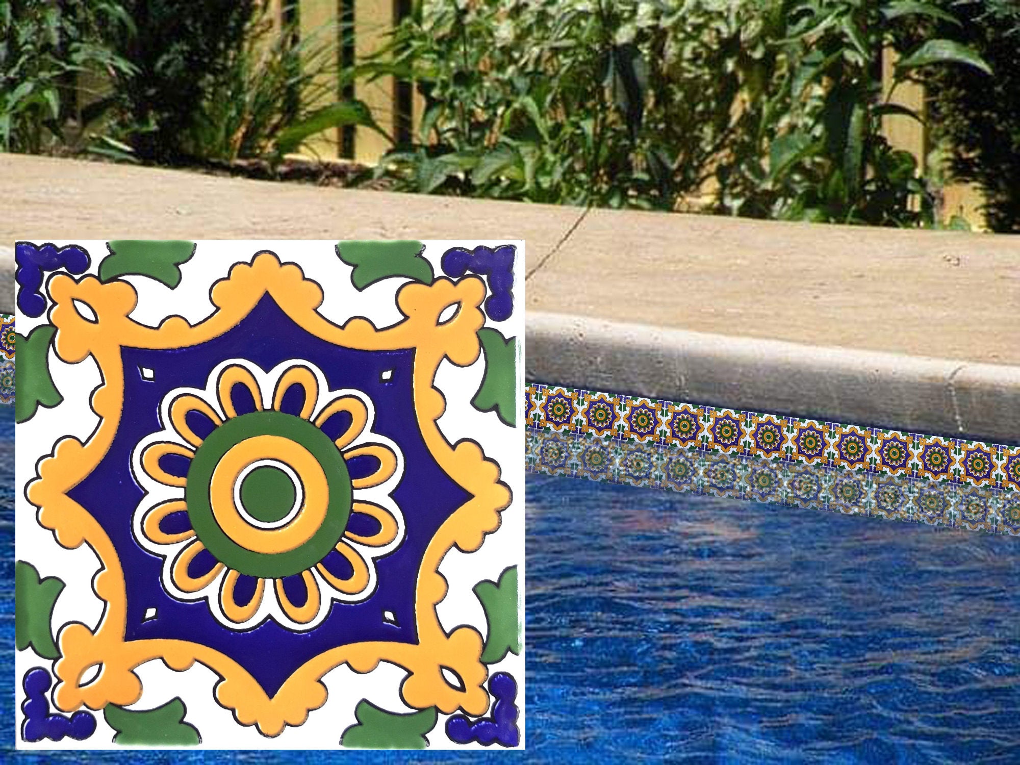 Fes Design Waterline Tile 6x6 – Pool Tiles Delivered