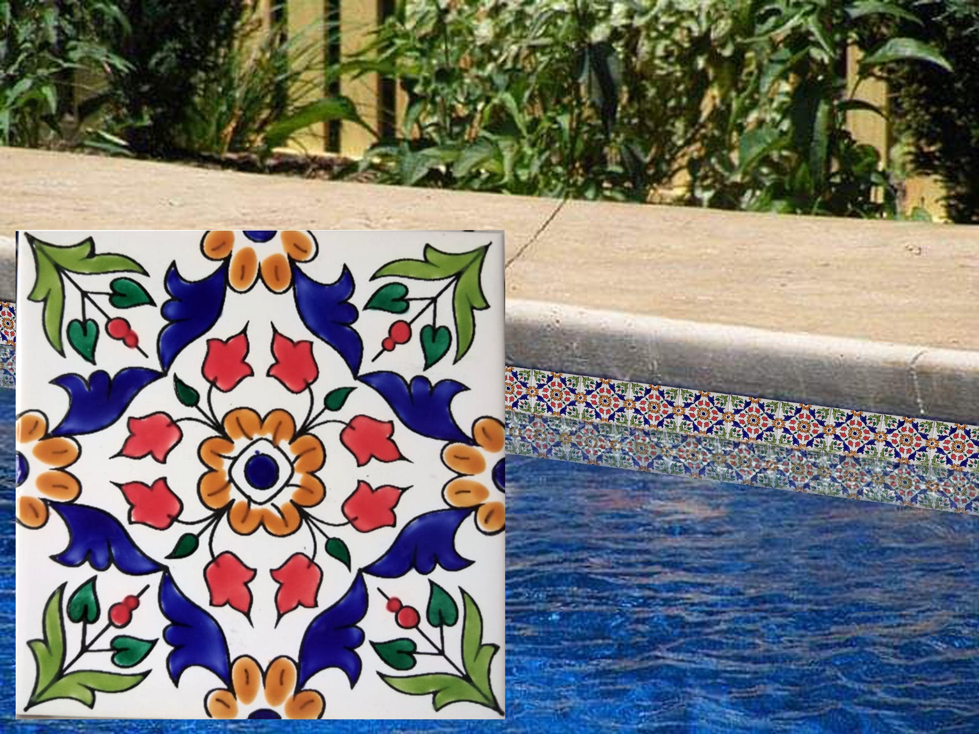Madeira Design Pool Tile 6x6 – Pool Tiles Delivered